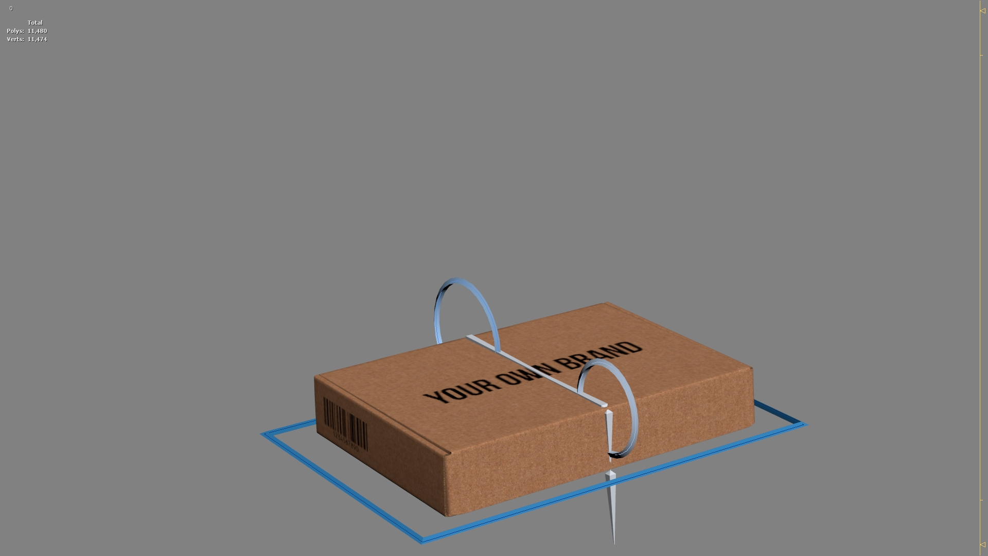 2 Cardboards box rigged animated 3D - TurboSquid 1829667
