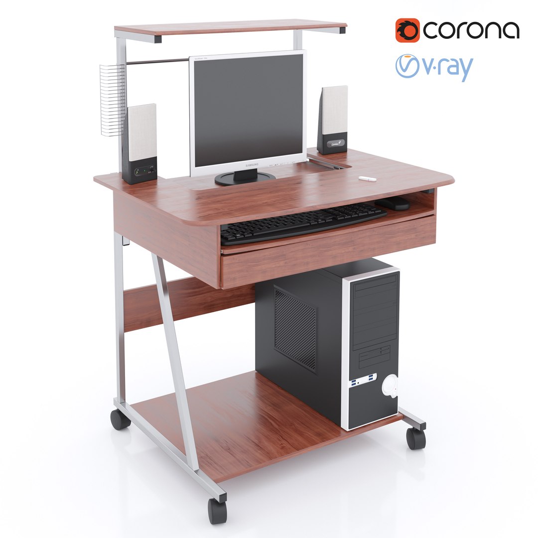 3D Computer Desk Samsung Genius - TurboSquid 1285250