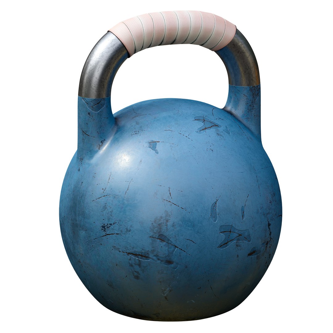 Old weights worn out - set model - TurboSquid 2044150