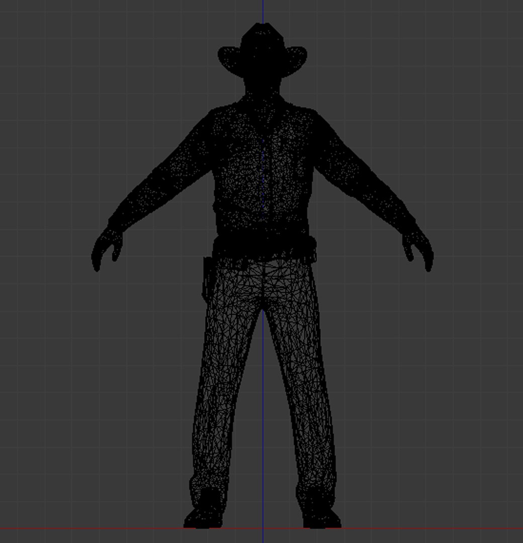 3D Police Sheriff Model - TurboSquid 2070177