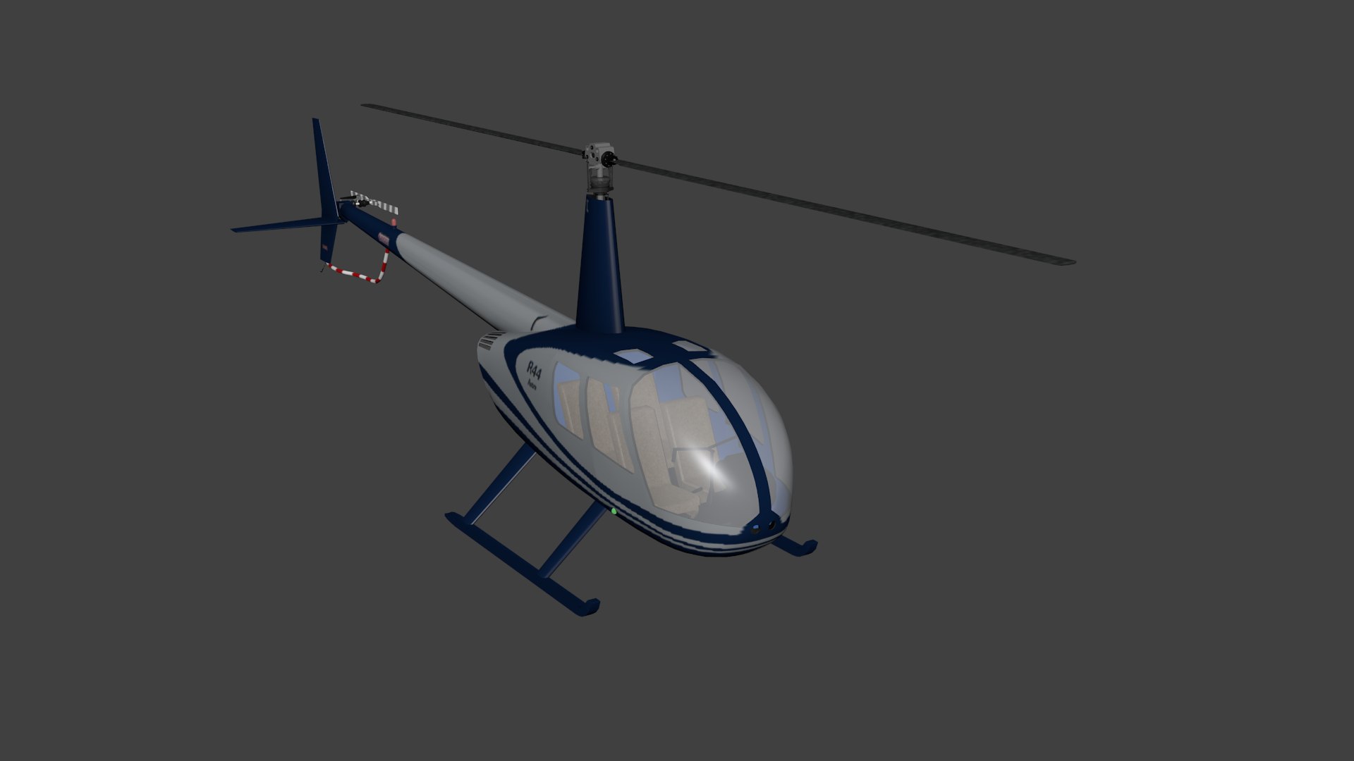 3D Model Helicopter Blender - TurboSquid 1235440
