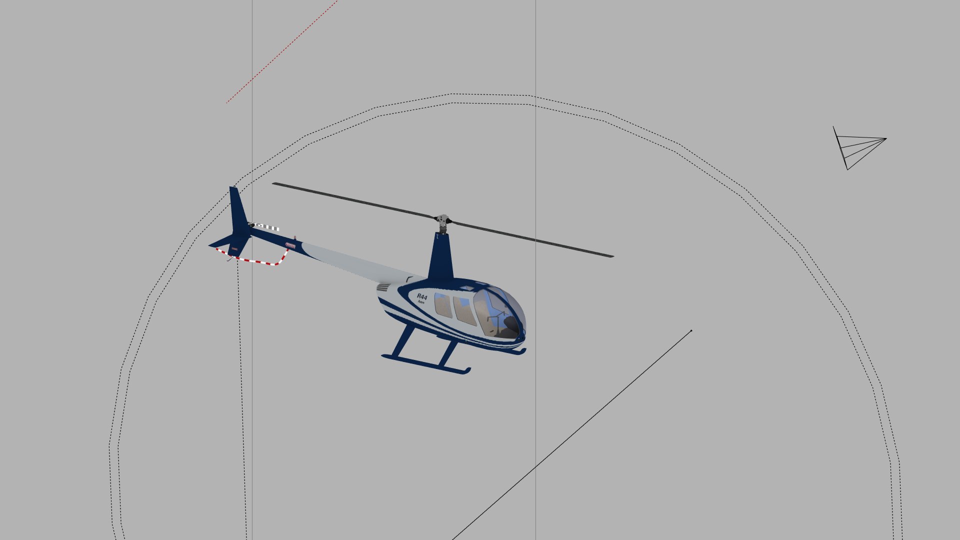 3D Model Helicopter Blender - TurboSquid 1235440