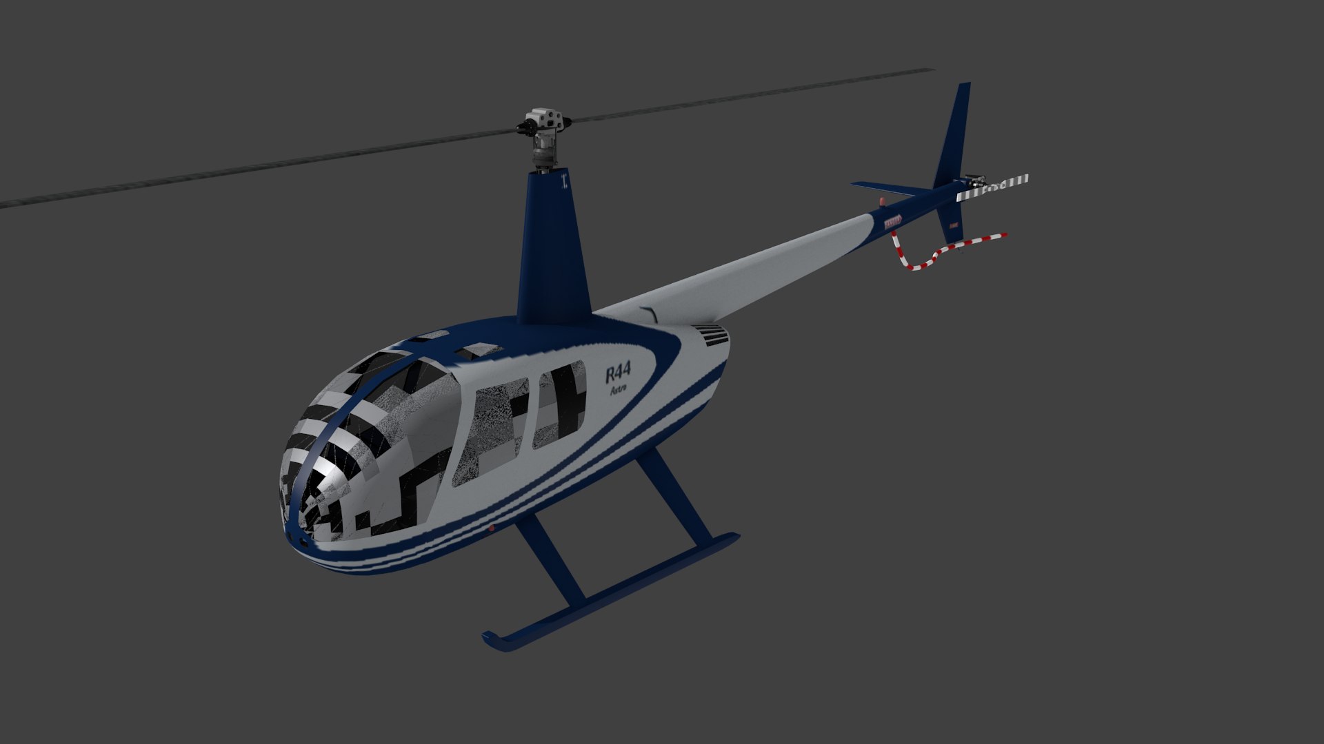 3D Model Helicopter Blender - TurboSquid 1235440