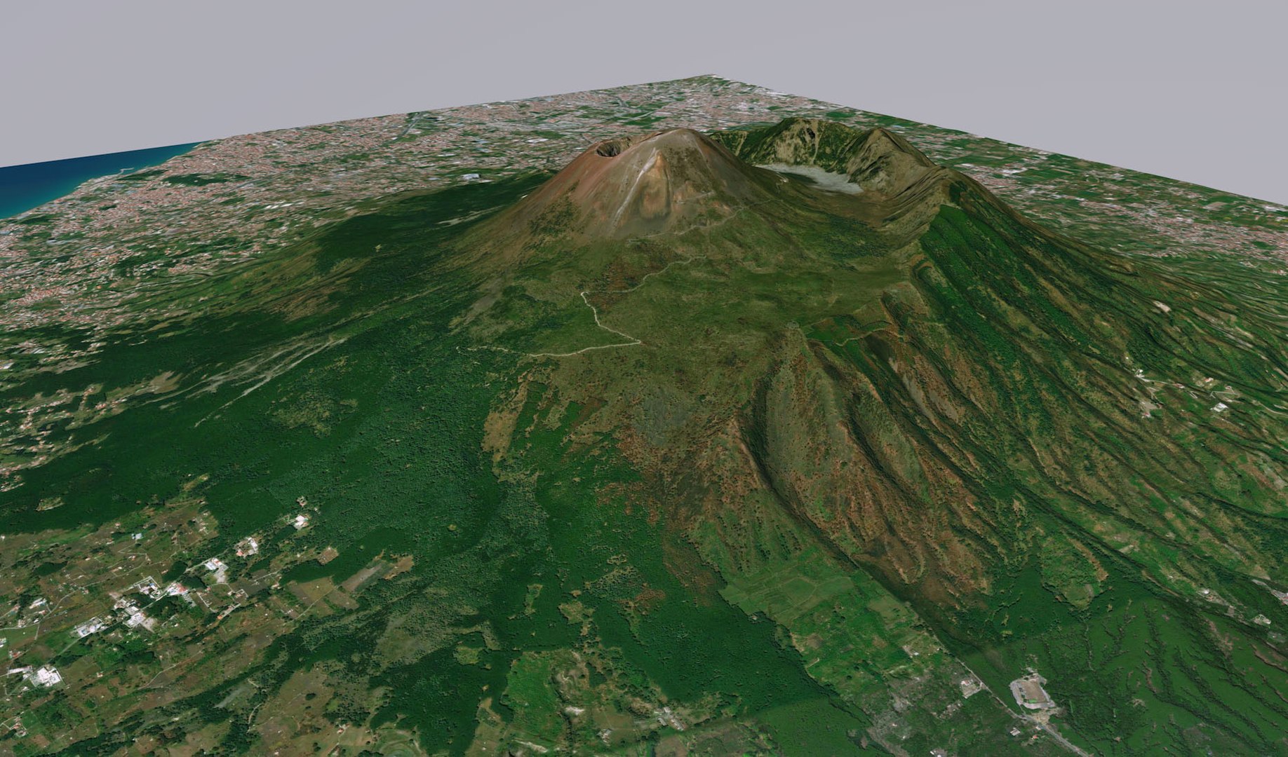 Mount Vesuvius Model - TurboSquid 1309479