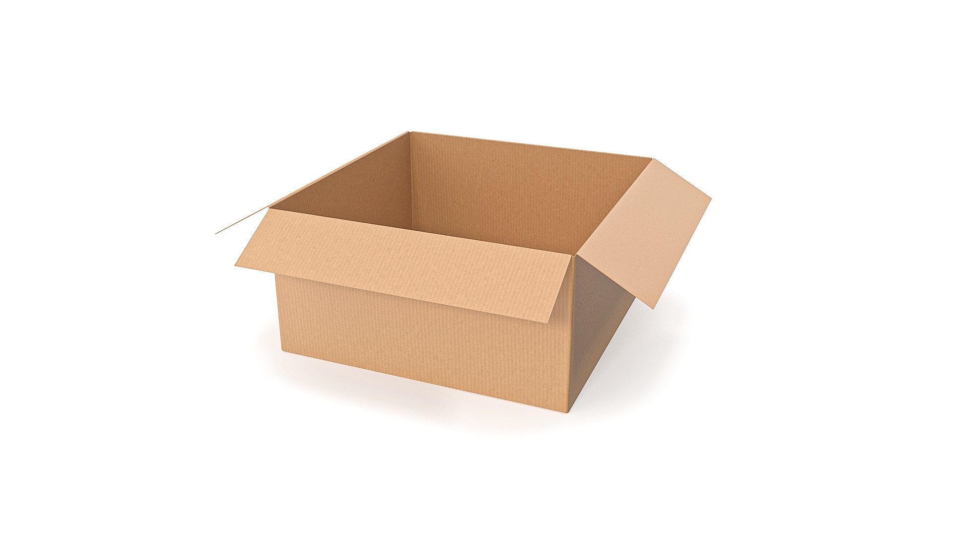 Cardboard Box Sealed With Packing 10 3D - TurboSquid 1977221
