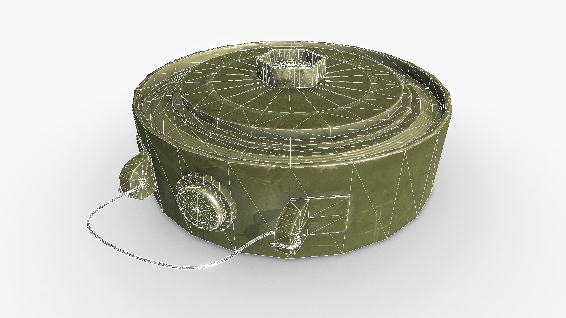 3D Anti Tank Landmine - TurboSquid 2161908
