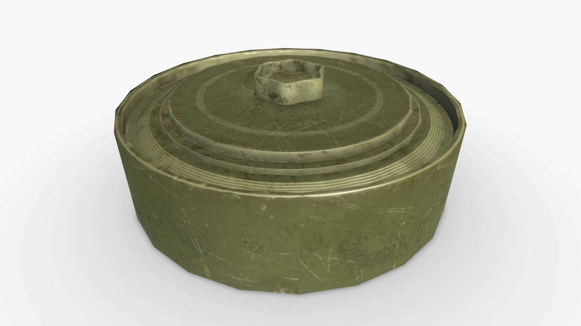 3D Anti Tank Landmine - TurboSquid 2161908