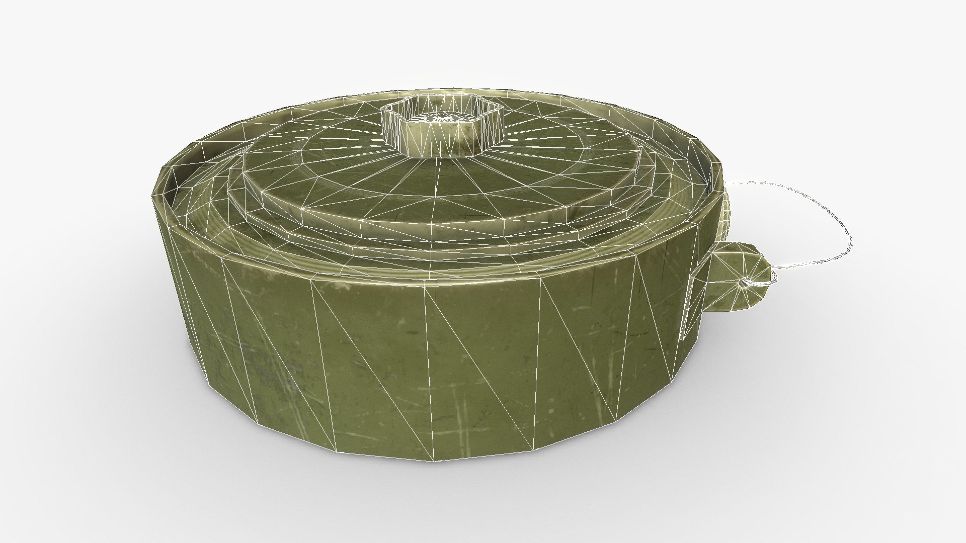 3D Anti Tank Landmine - TurboSquid 2161908
