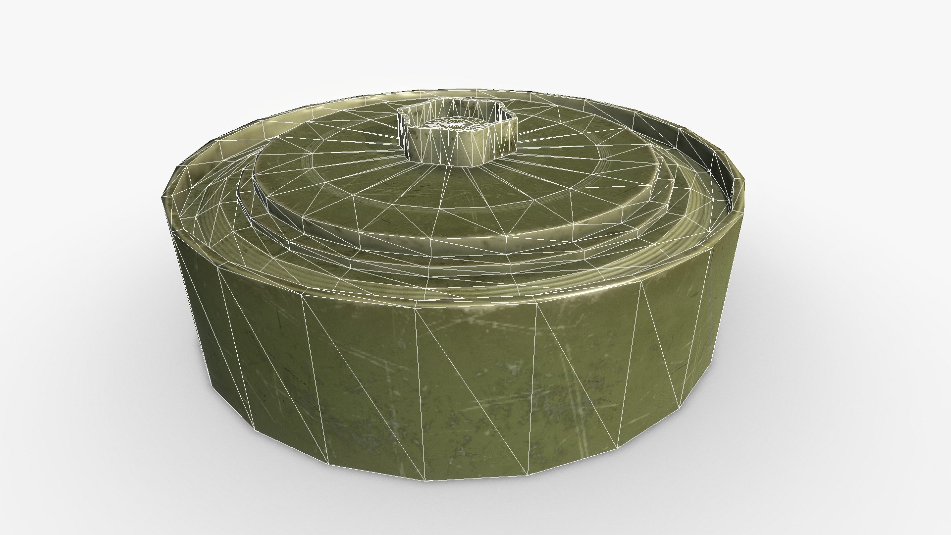 3D Anti Tank Landmine - TurboSquid 2161908