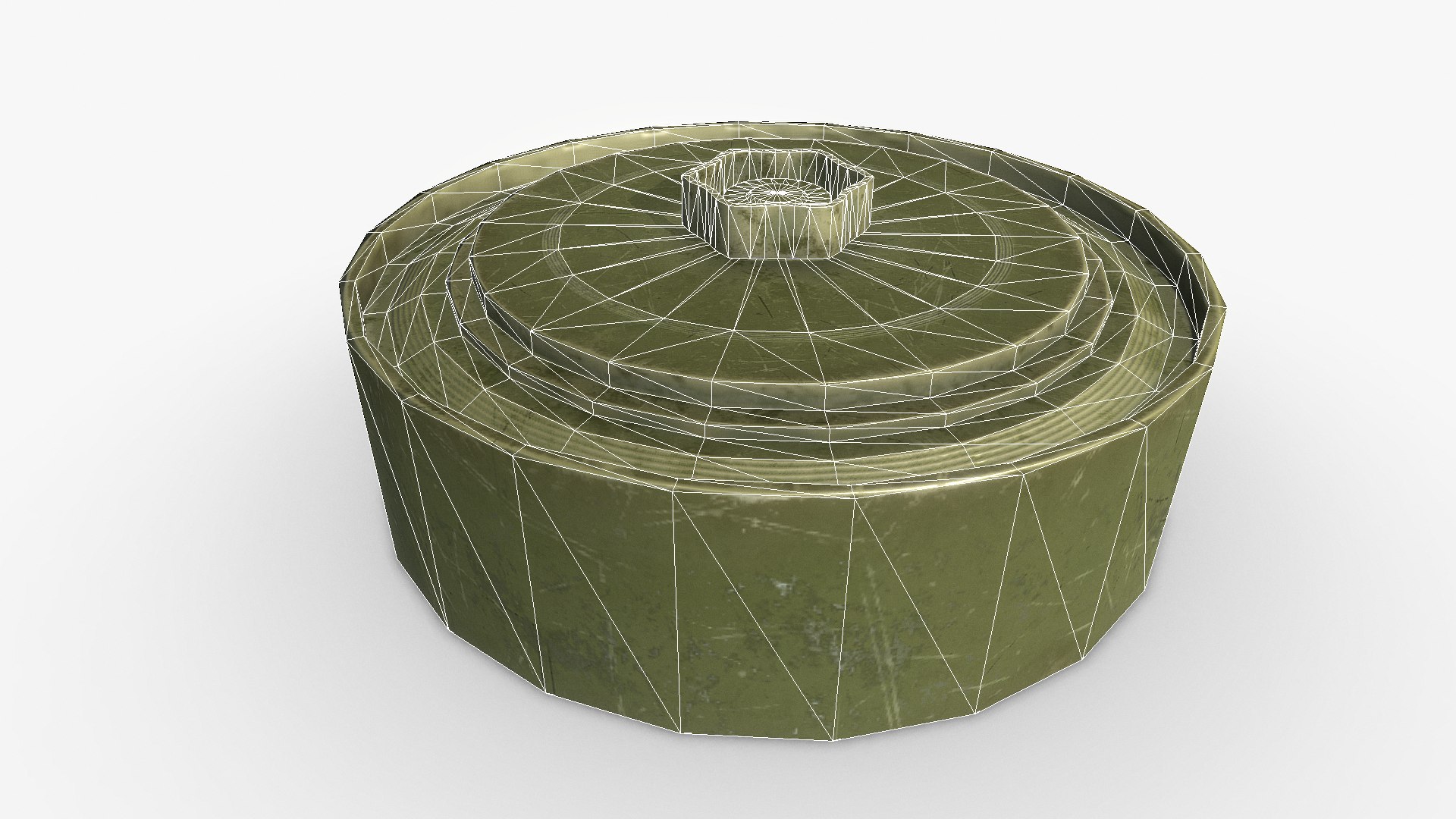 3D Anti Tank Landmine - TurboSquid 2161908