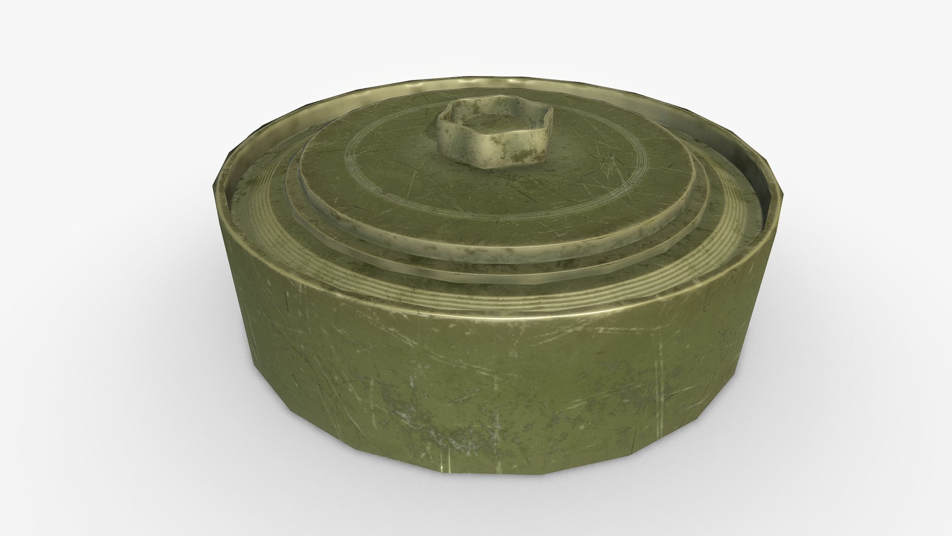 3D Anti Tank Landmine - TurboSquid 2161908