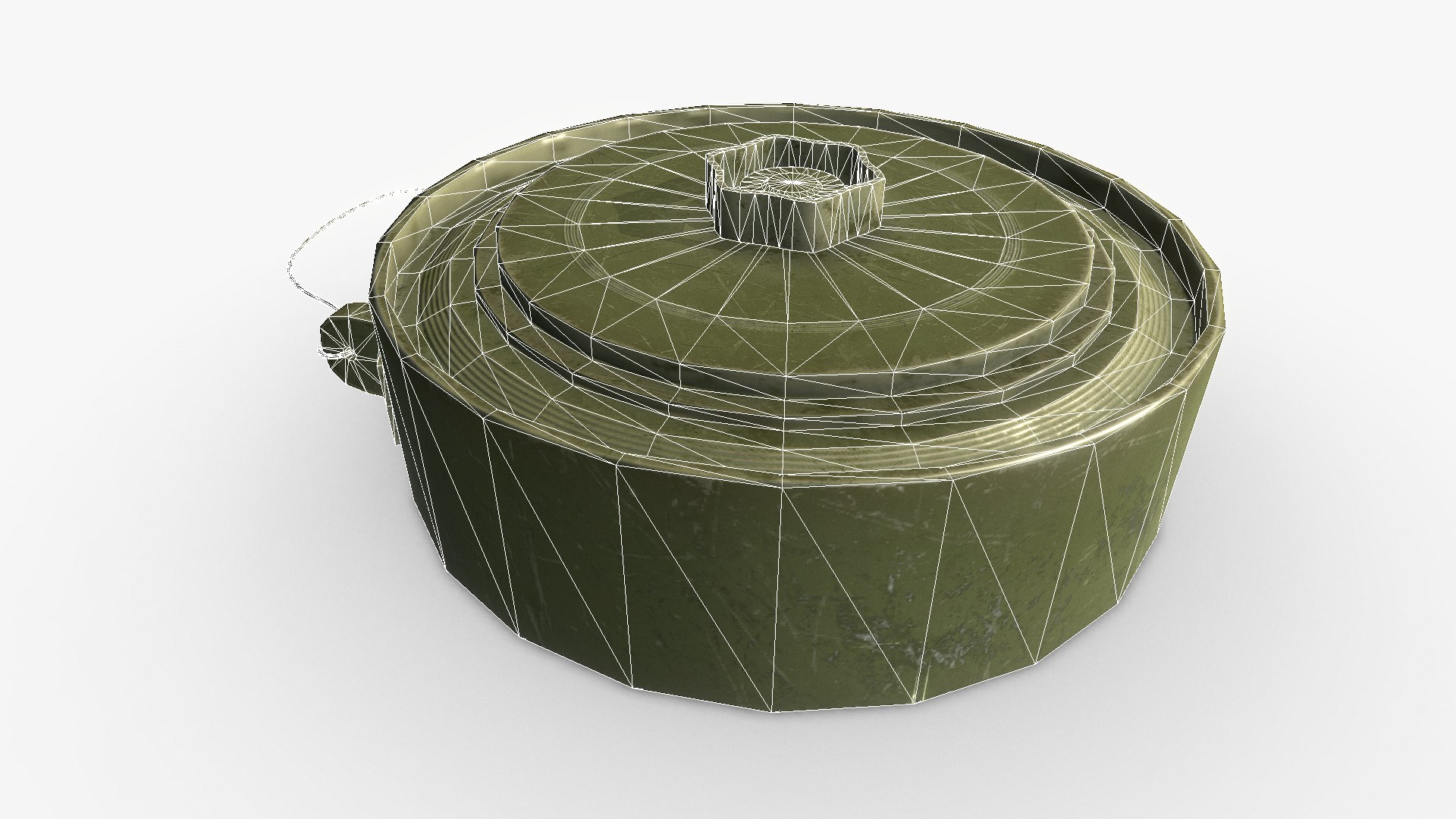 3D Anti Tank Landmine - TurboSquid 2161908