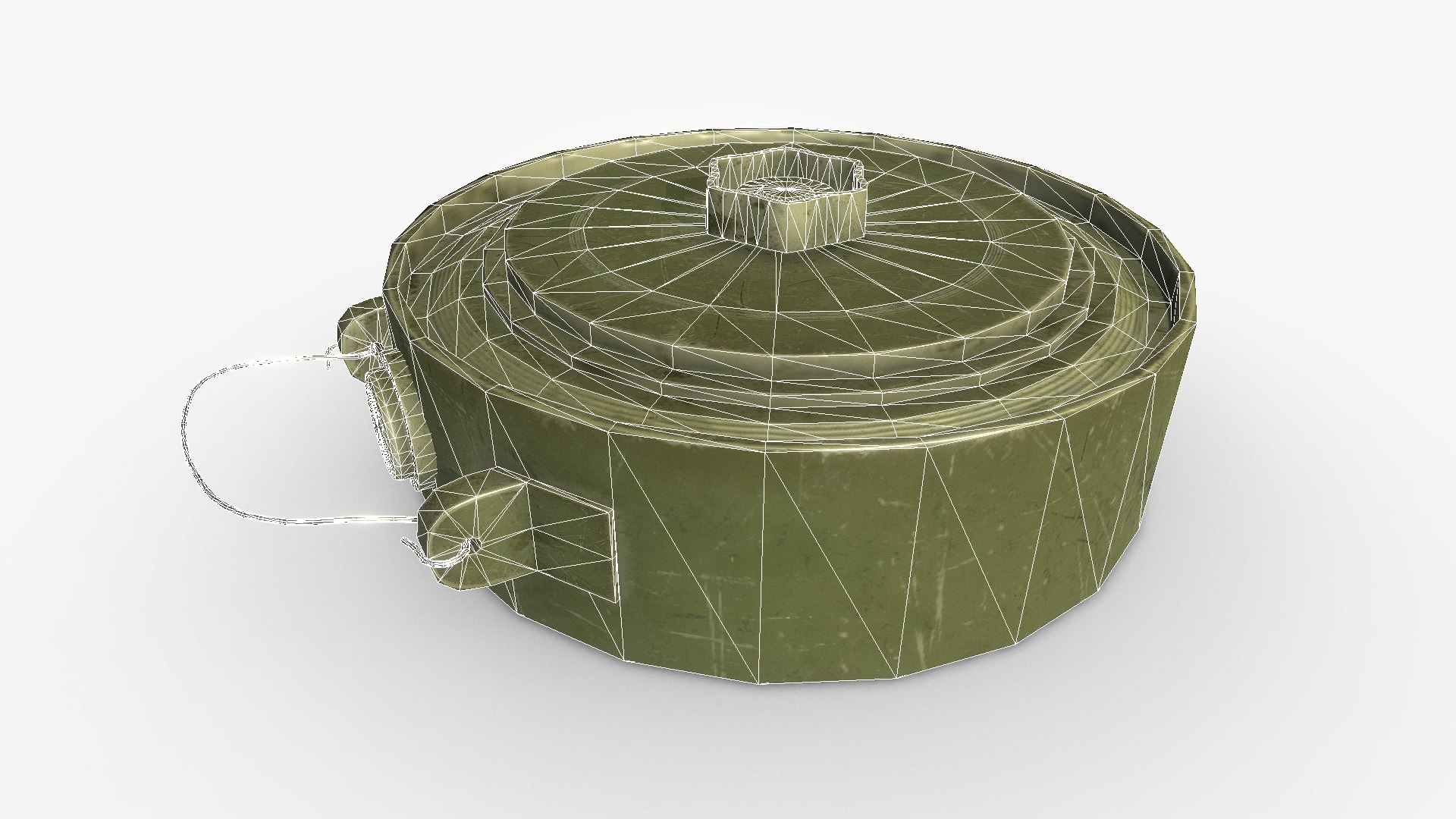 3D Anti Tank Landmine - TurboSquid 2161908