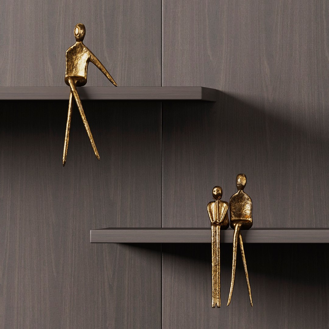 3D Three People Sculpture Model - TurboSquid 2083978