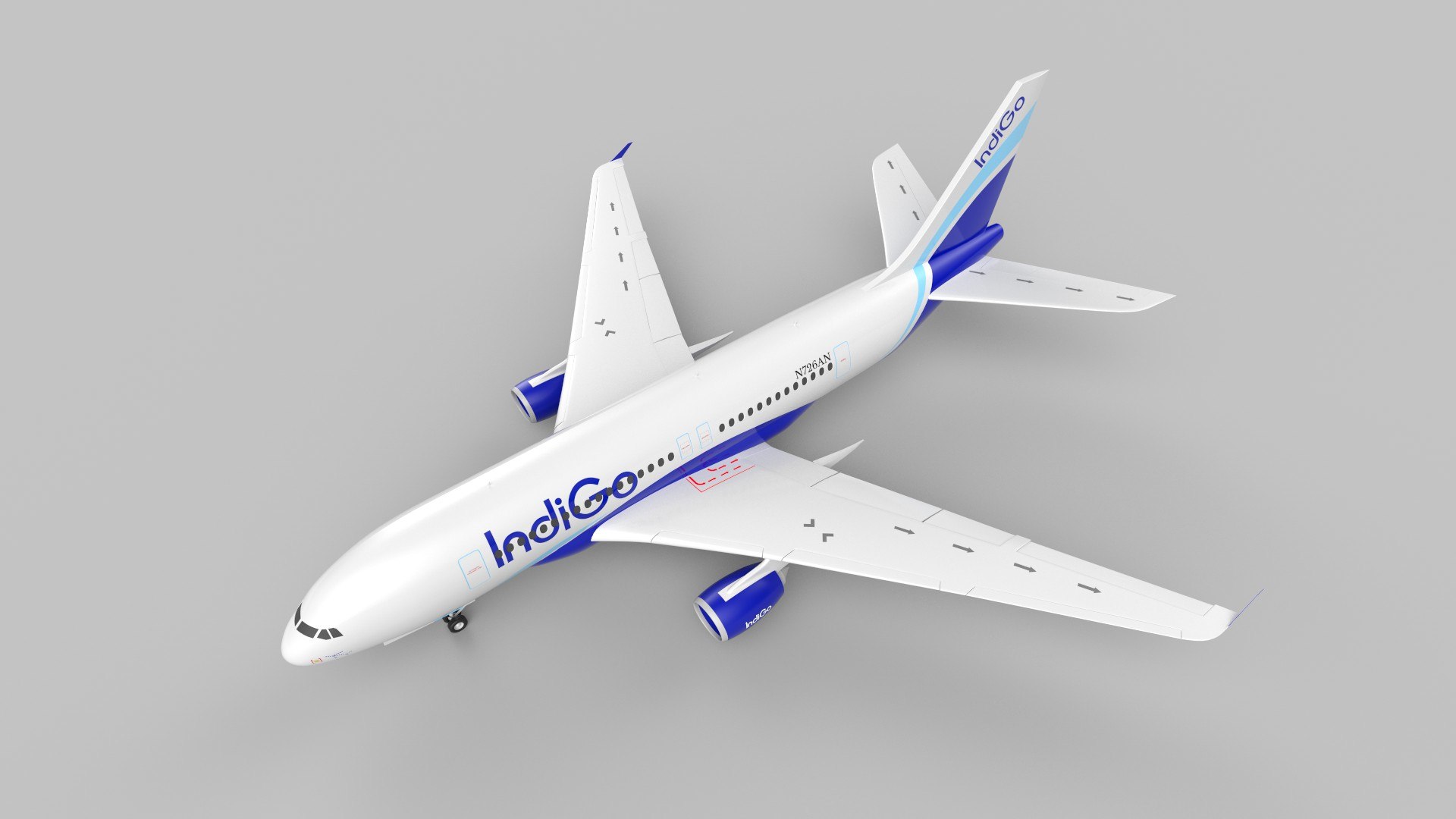 3D Airplane Model - TurboSquid 2199297