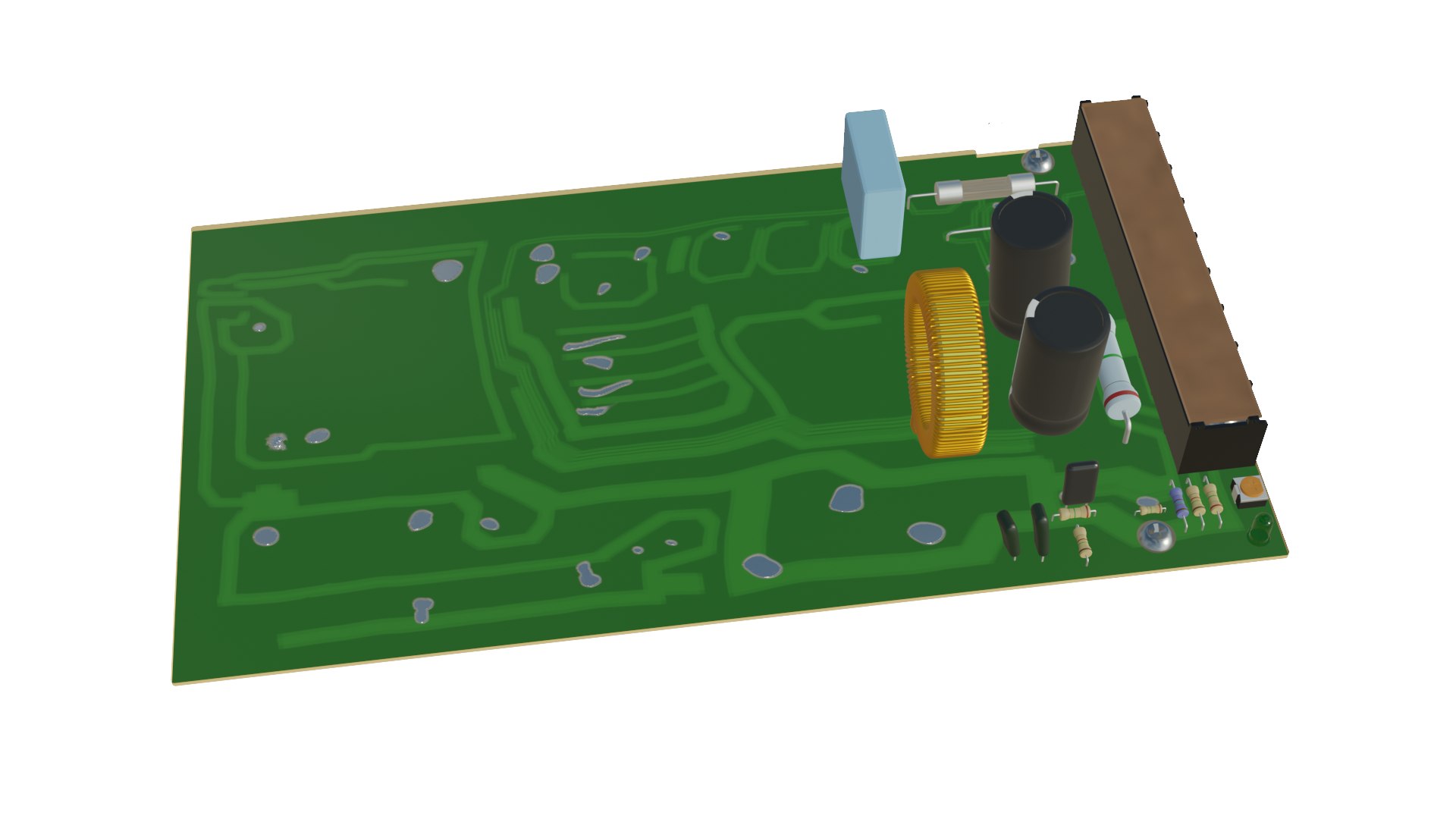 3D Electronic Board Model - TurboSquid 1892892