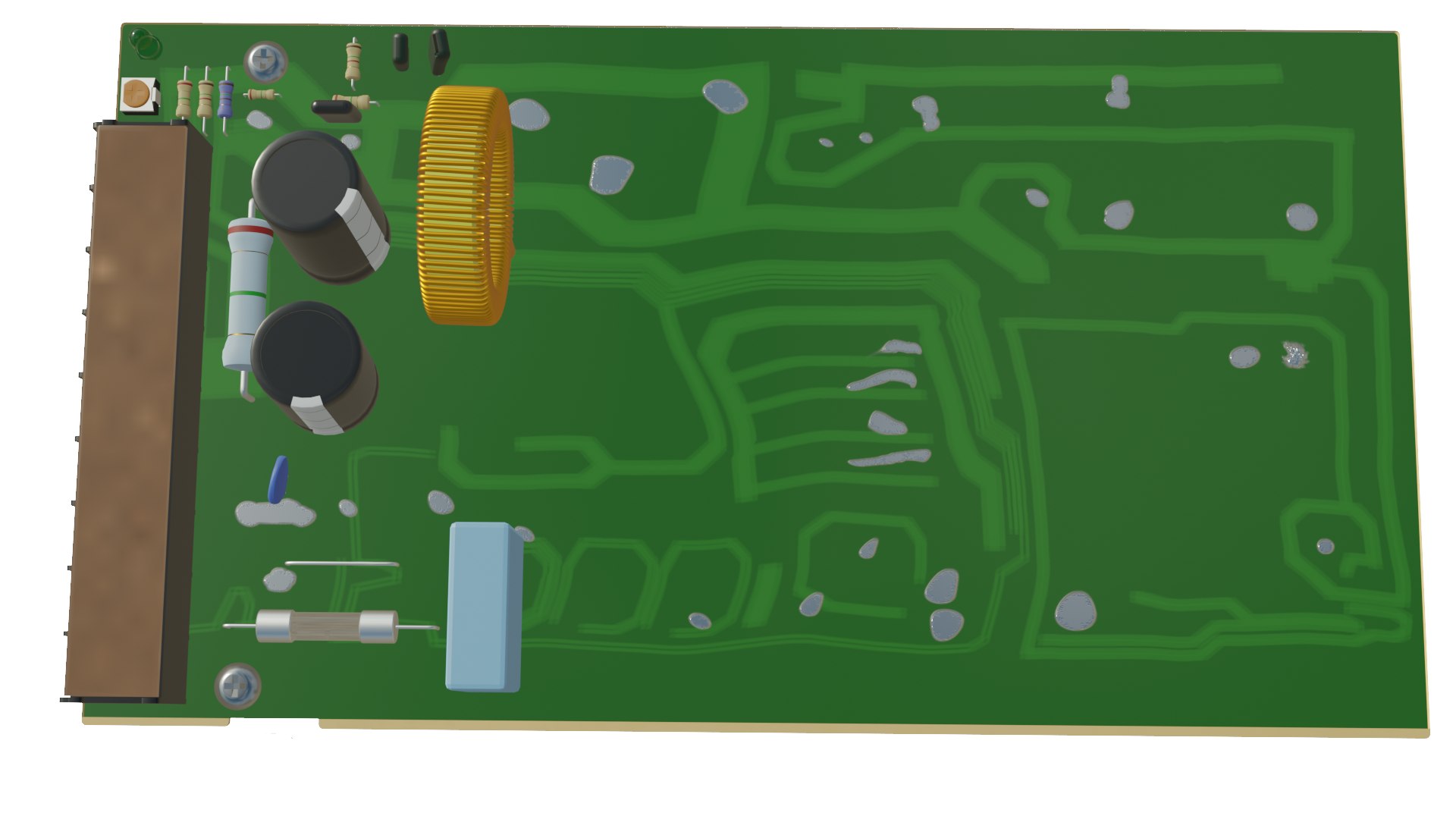 3D Electronic Board Model - TurboSquid 1892892