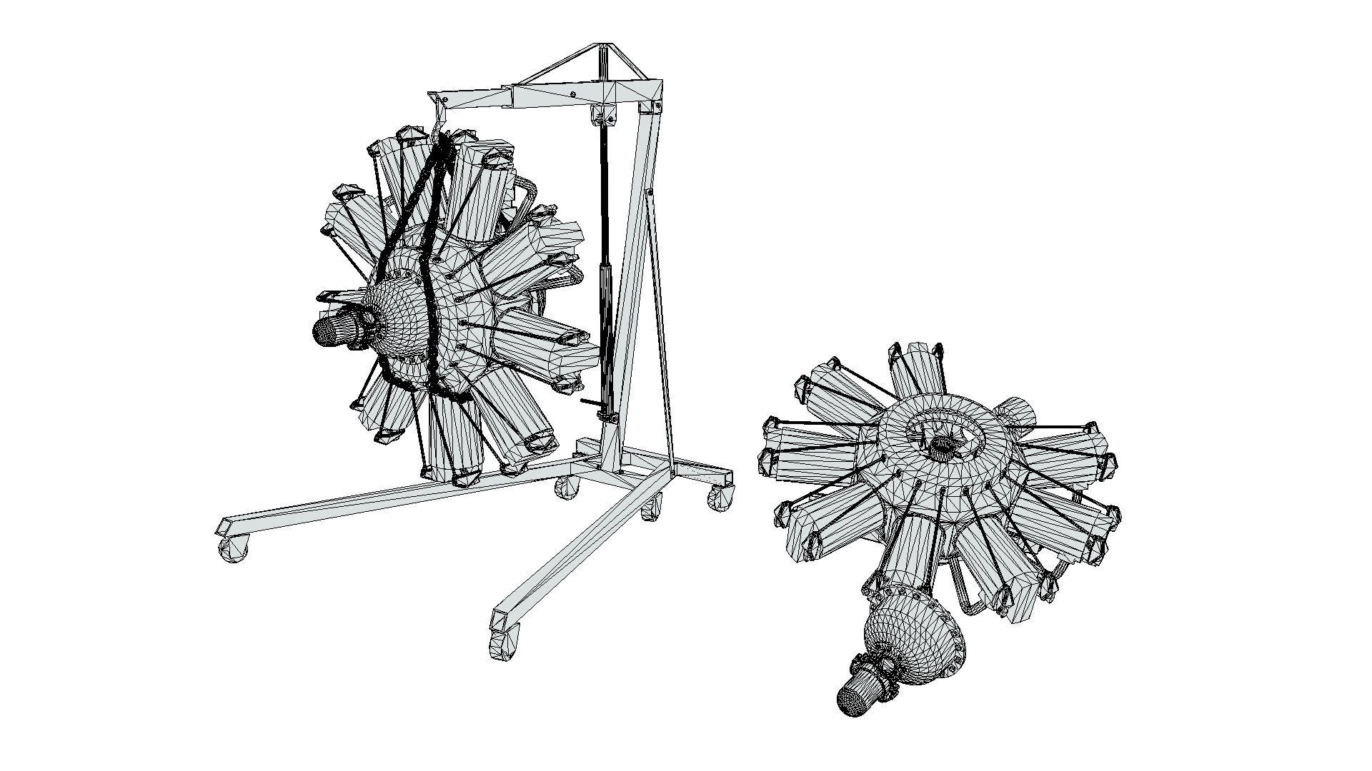 Radial Engine Start Up