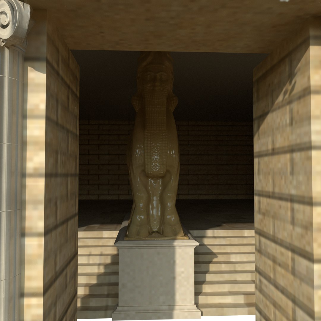 3D Hanging Gardens Babylon Model - TurboSquid 1218731