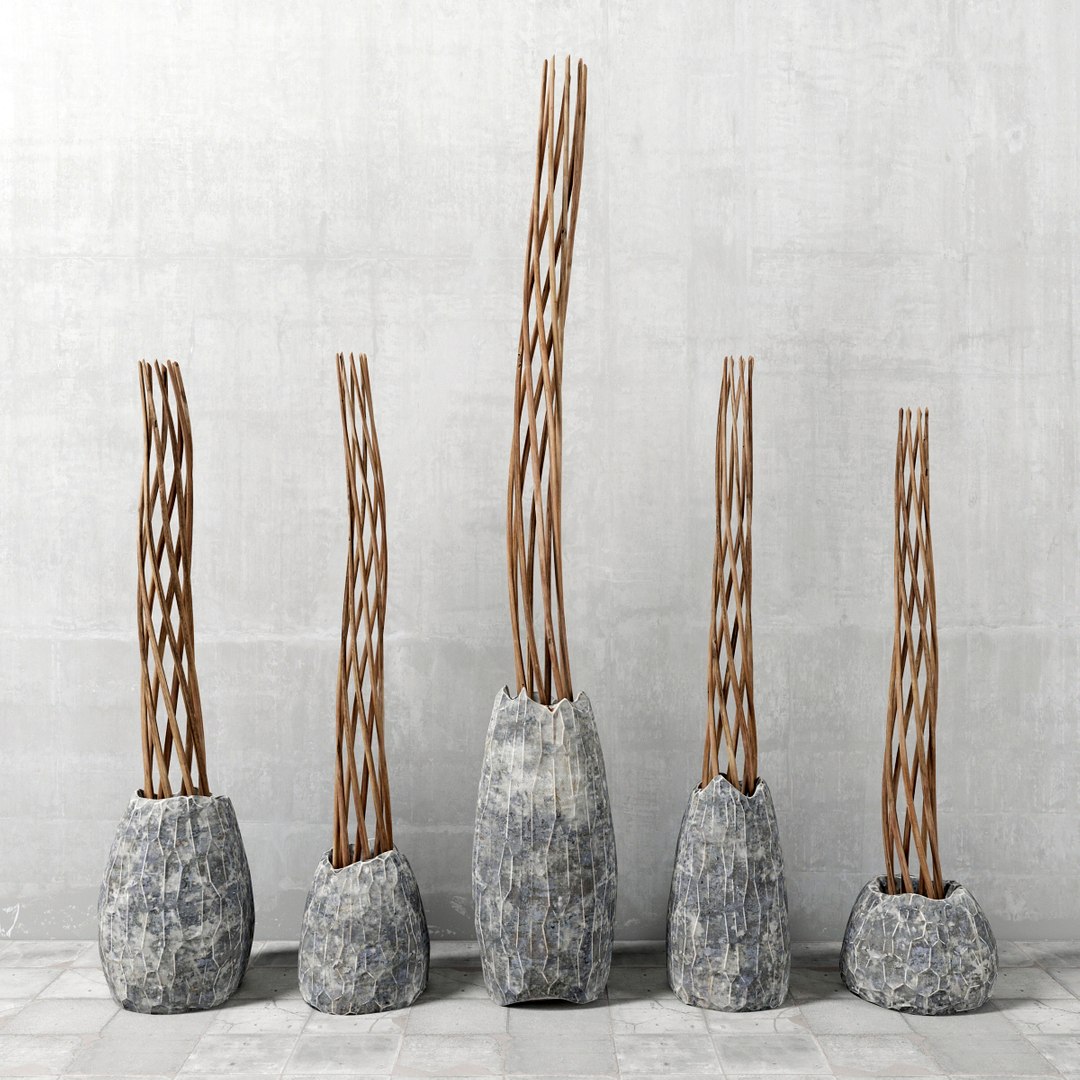 Branch stone 3D - TurboSquid 1477487