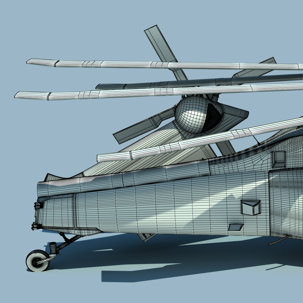 max mh-60s sikorsky military helicopter