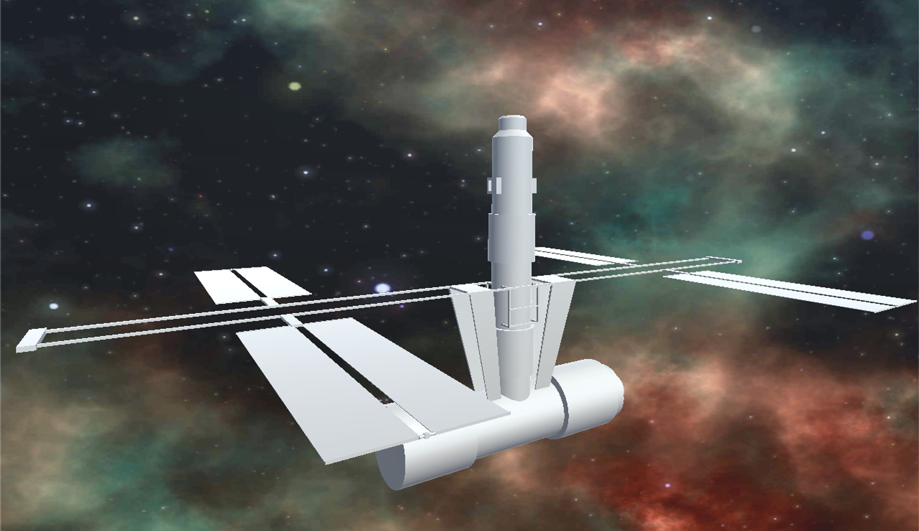 3ds Max Space Station