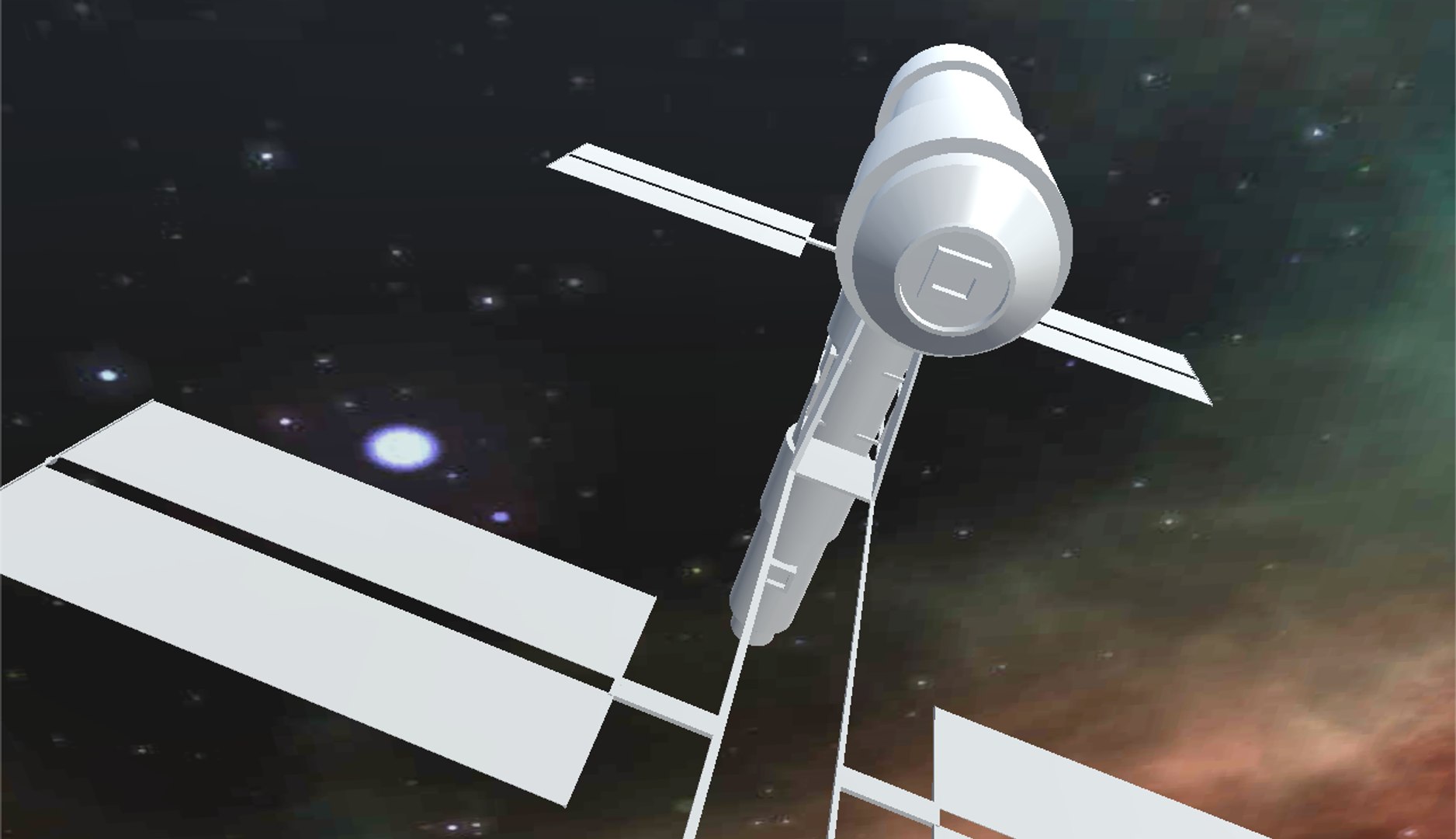 3ds Max Space Station