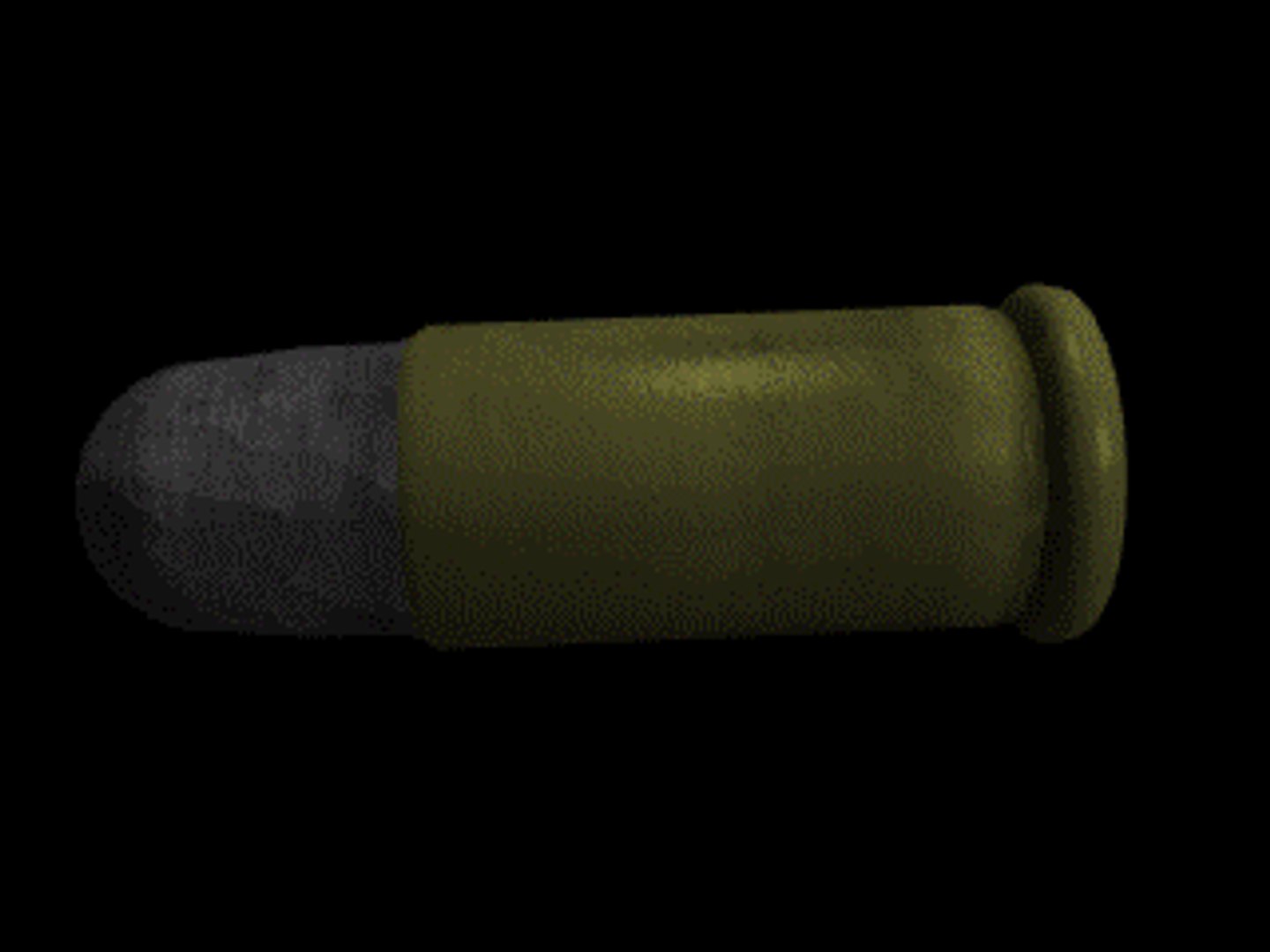 revolver pistol 3d model