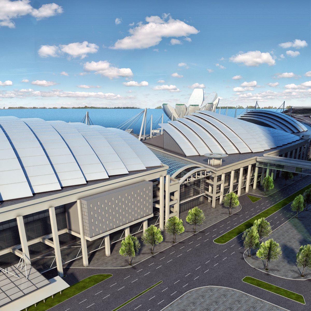 3D model marina bay sands mbs - TurboSquid 1162925