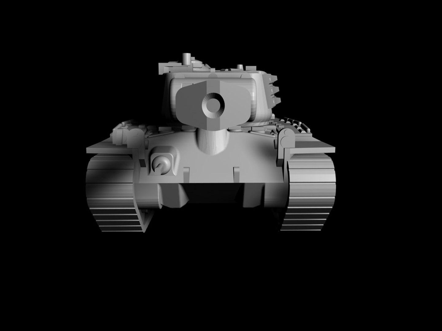 Tank M46 3D Model - TurboSquid 1251641