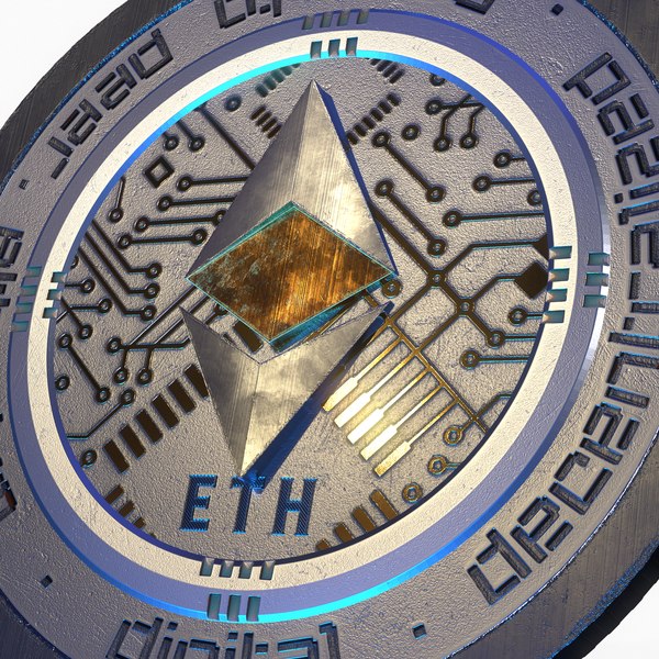 Ethereum Cryptocurrency Coin model - TurboSquid 1746225