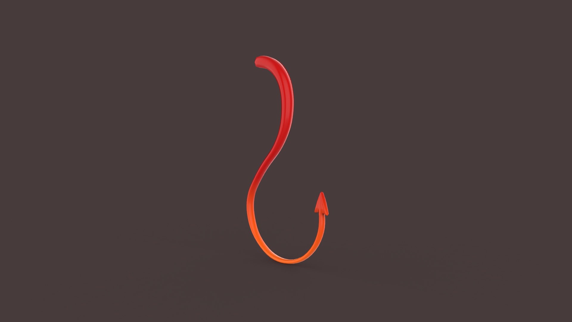 Prop86 Devil Tail 3D - TurboSquid 2263409