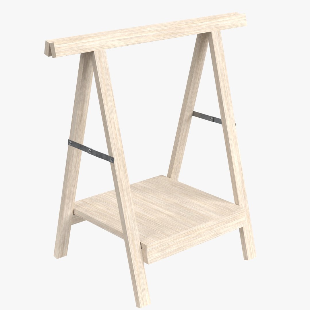 3D Trestle Support 2 - TurboSquid 1998982