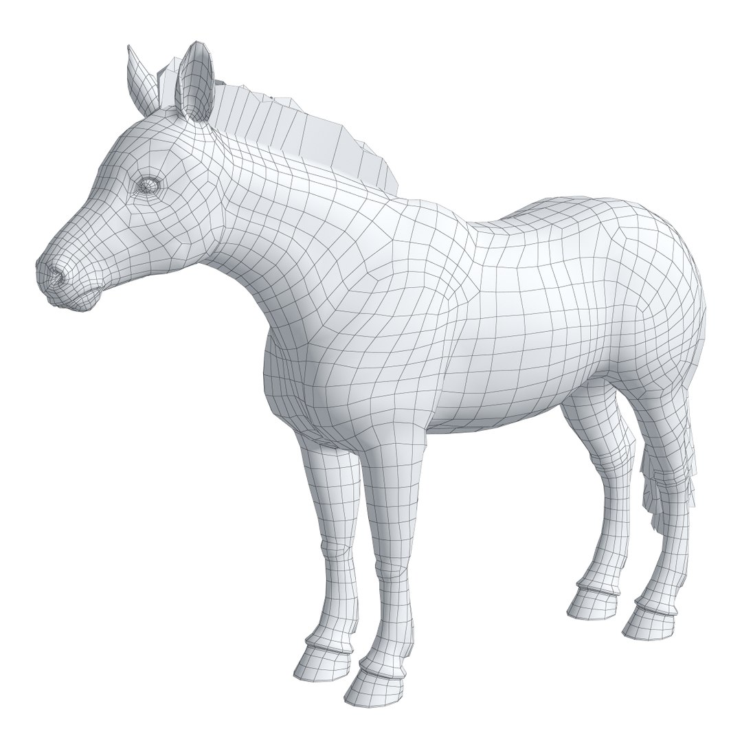 Zebra 3d Model