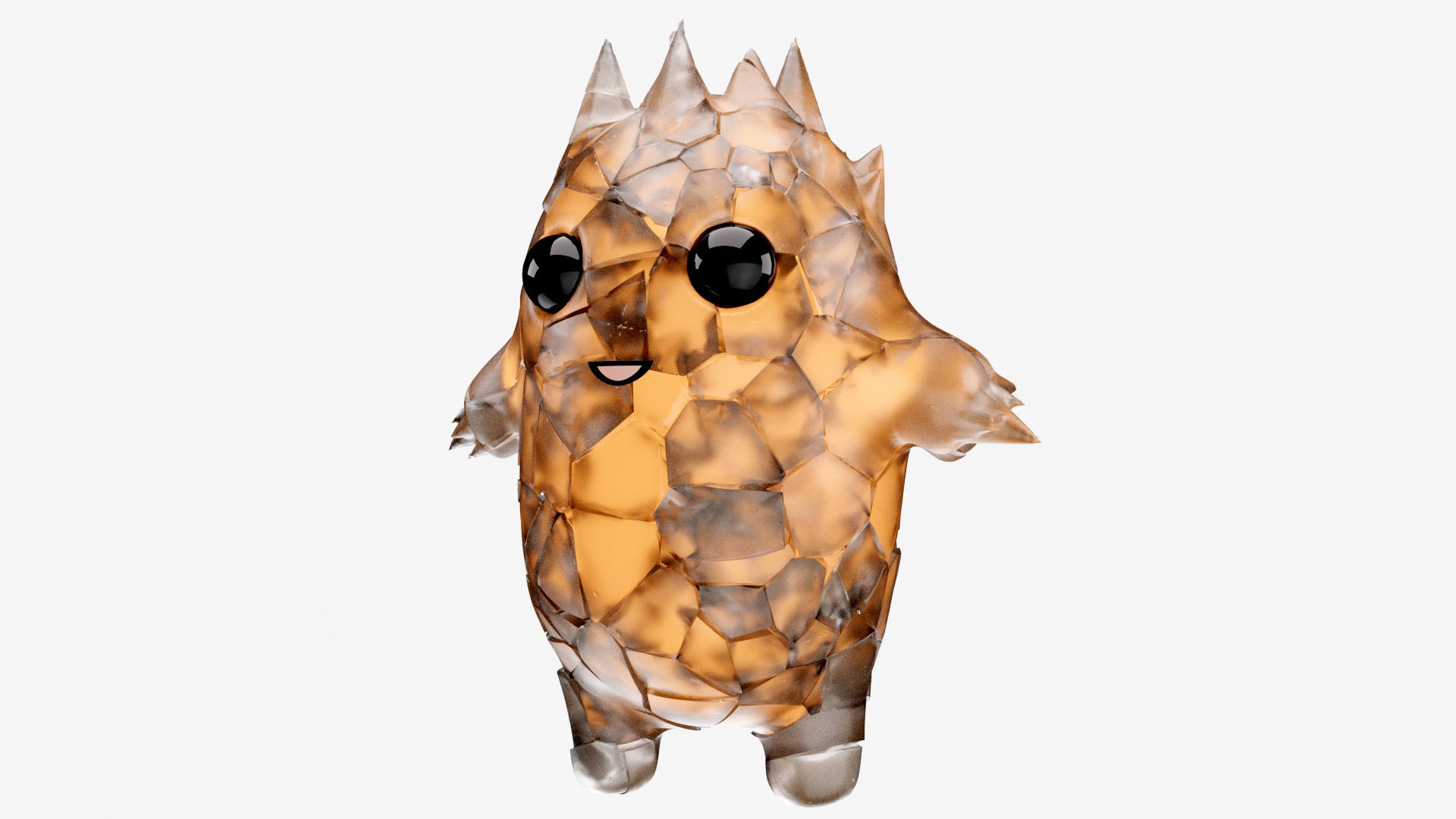 Crystal Baby Monster 3D - TurboSquid 2254951