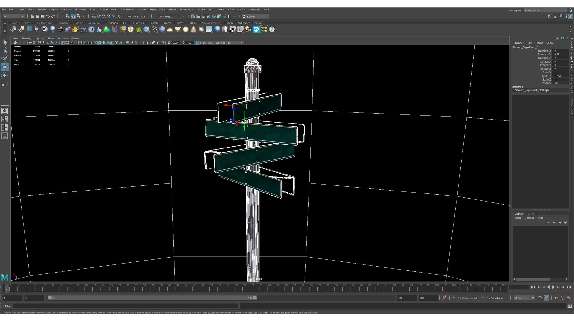 Street Signs Model - TurboSquid 1756023