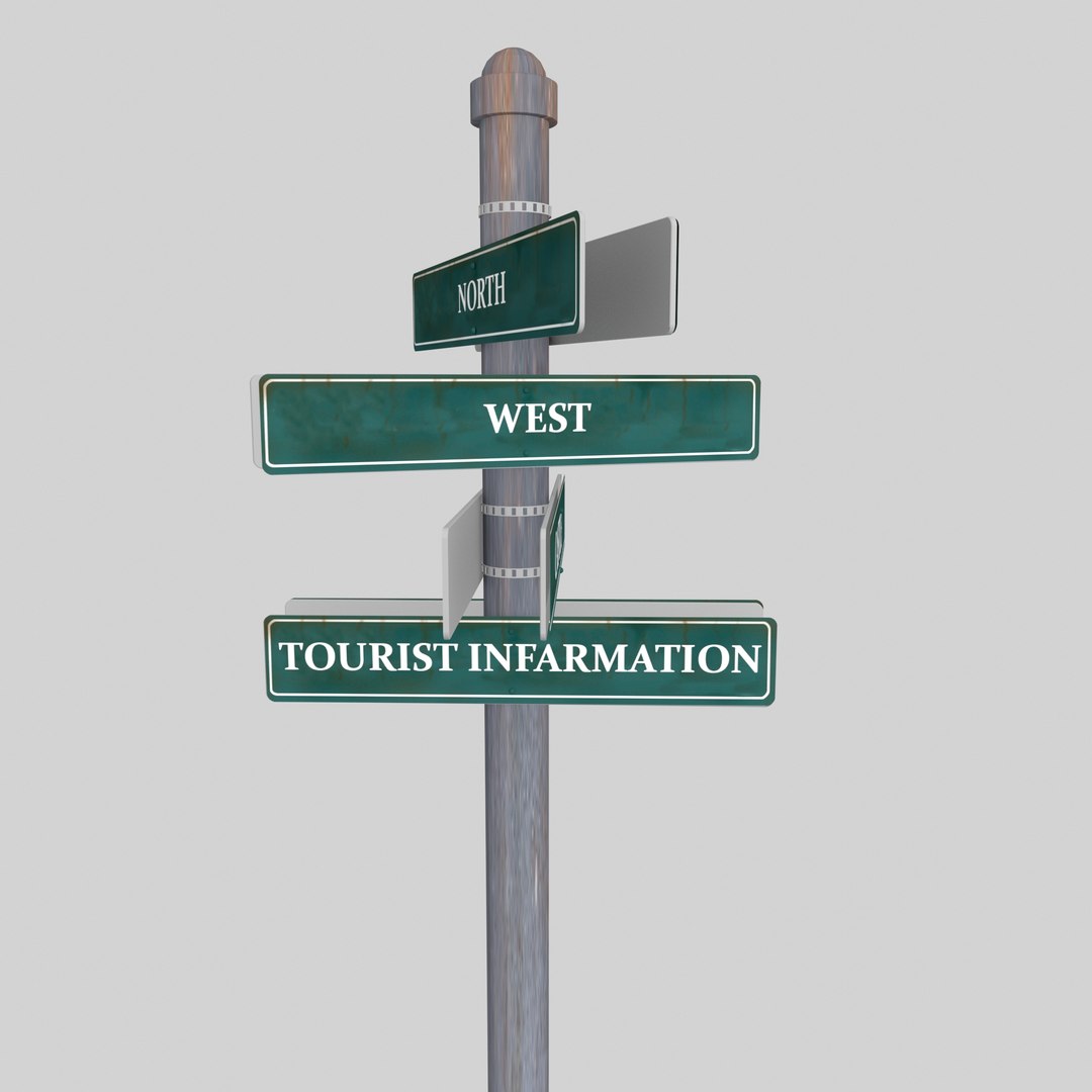 Street Signs Model - TurboSquid 1756023