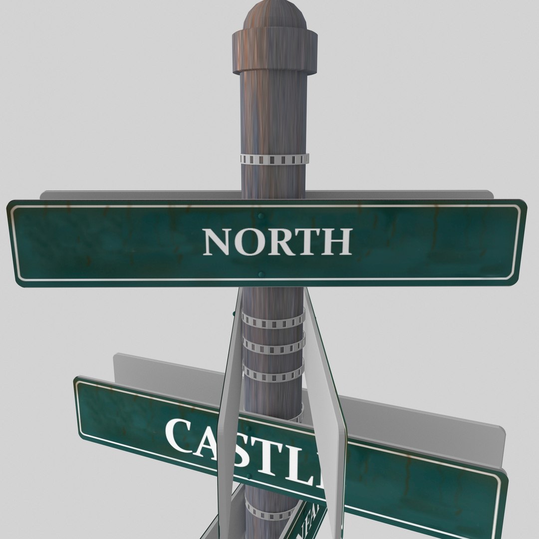Street Signs Model - TurboSquid 1756023