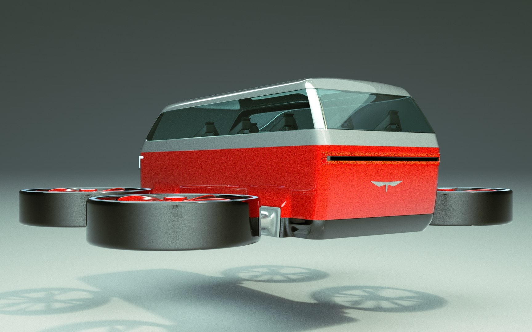 Car Copter 3D Model - TurboSquid 1332698