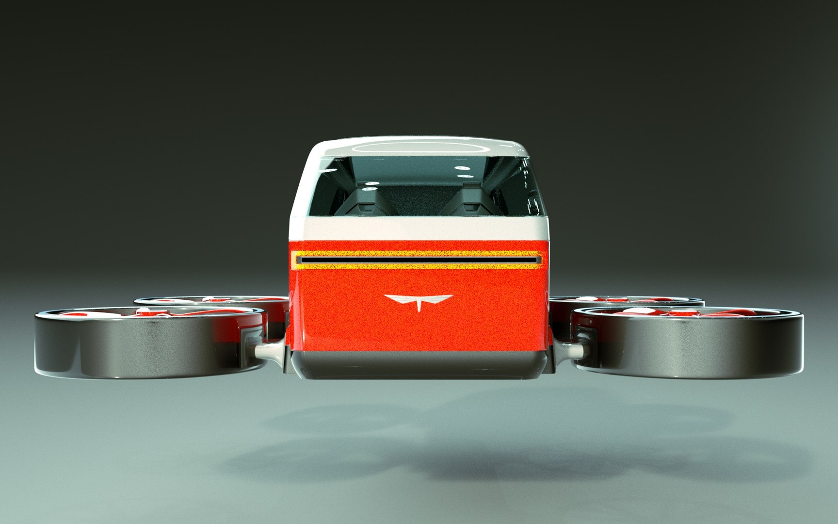 Car Copter 3D Model - TurboSquid 1332698