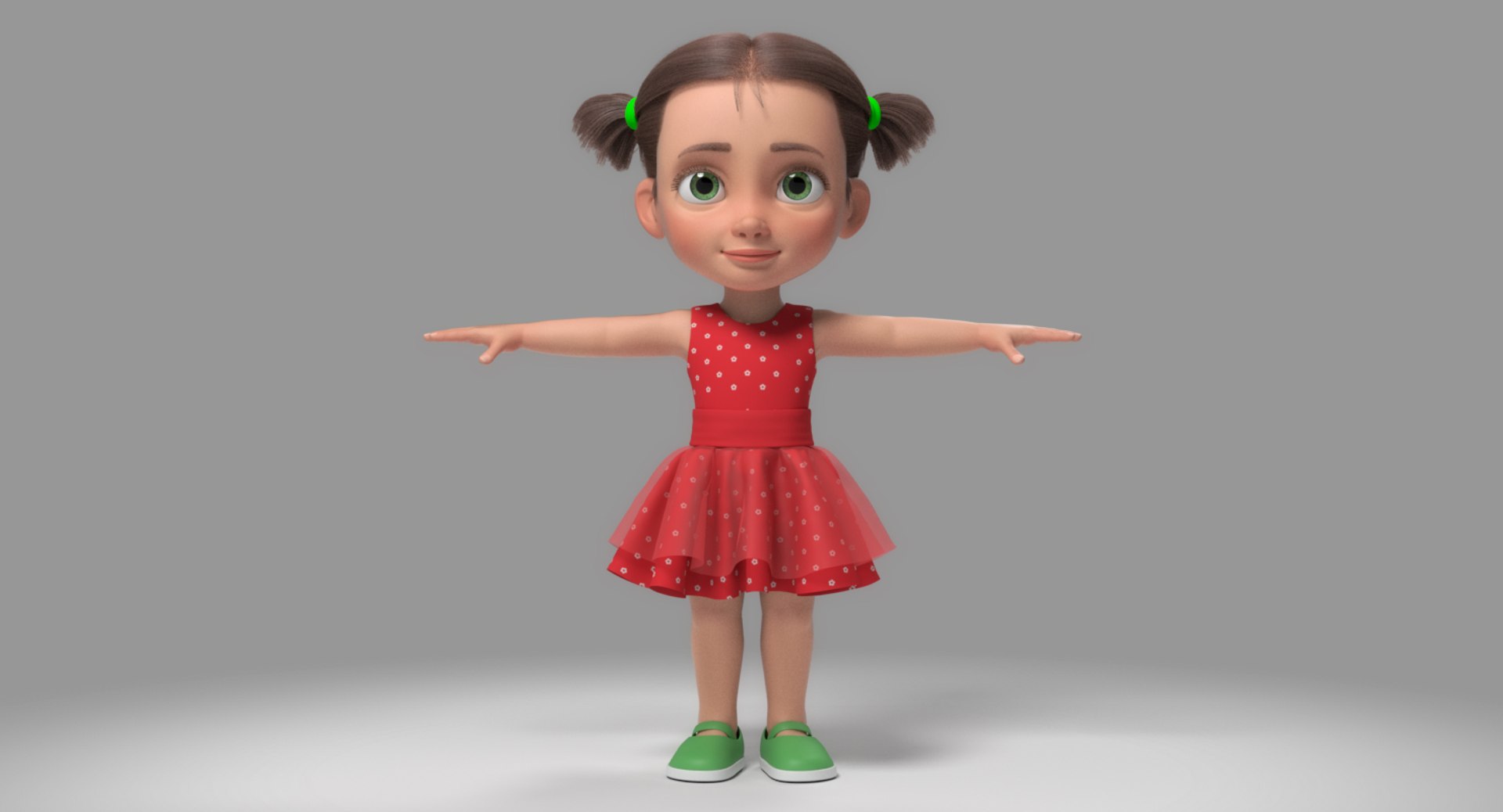 ma cartoon girl kid emma