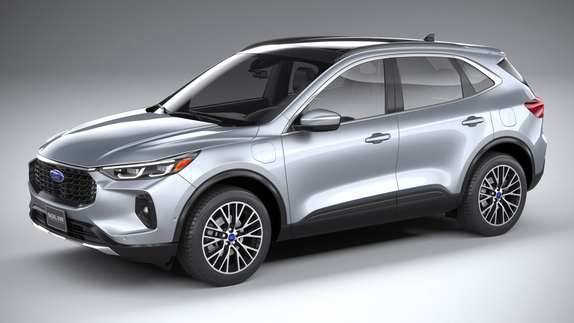 Ford Escape Hybrid 2023 3D Model - TurboSquid 1999389