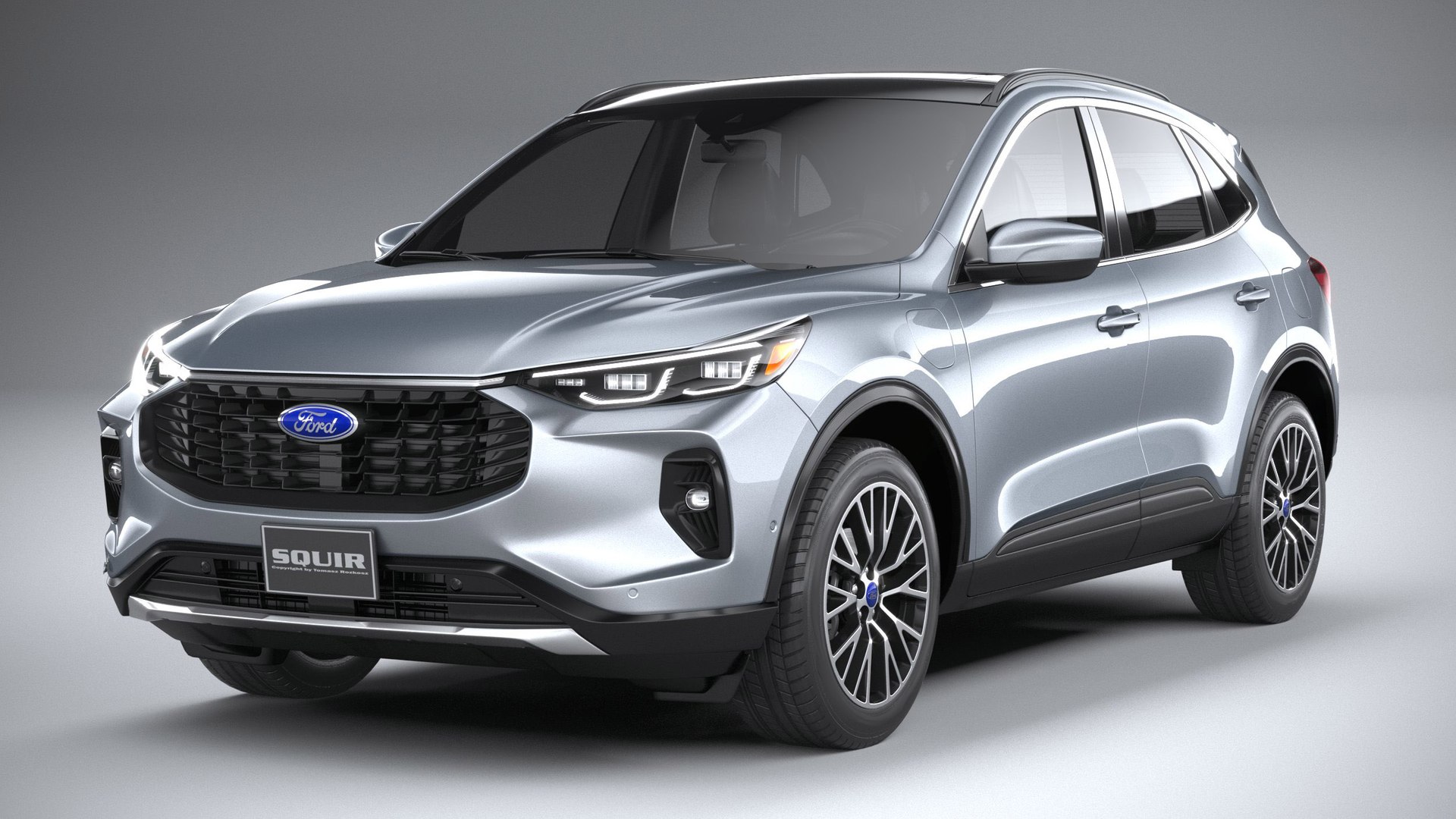 Ford Escape Hybrid 2023 3D Model - TurboSquid 1999389