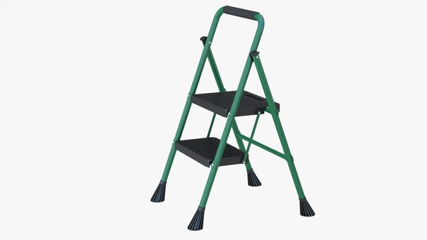 3D 2 Step Ladder model - TurboSquid 1837852