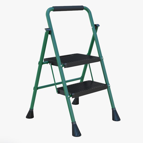 3D 2 Step Ladder model - TurboSquid 1837852