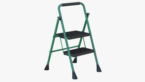 3D 2 Step Ladder model - TurboSquid 1837852