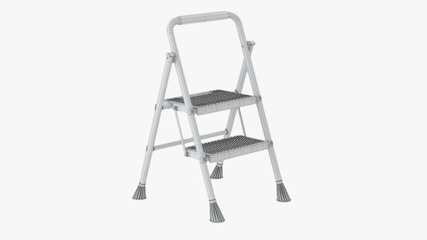 3D 2 Step Ladder model - TurboSquid 1837852