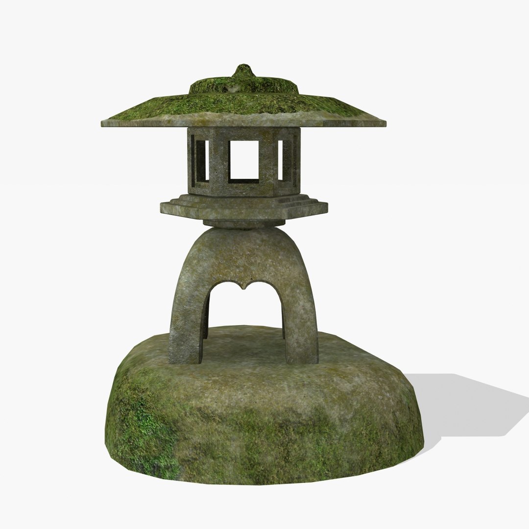 Free Ancient Japan Spirit House 3d Model