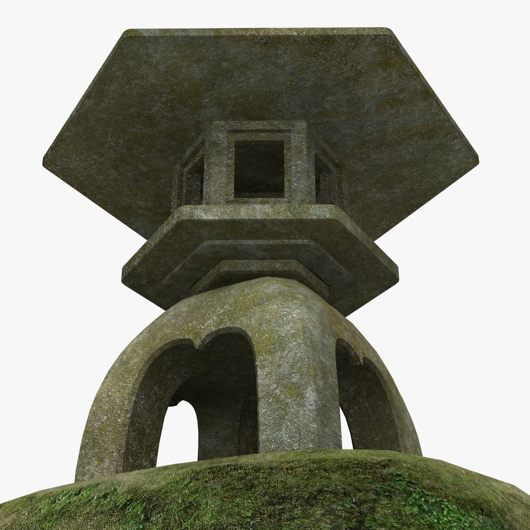 Free Ancient Japan Spirit House 3d Model