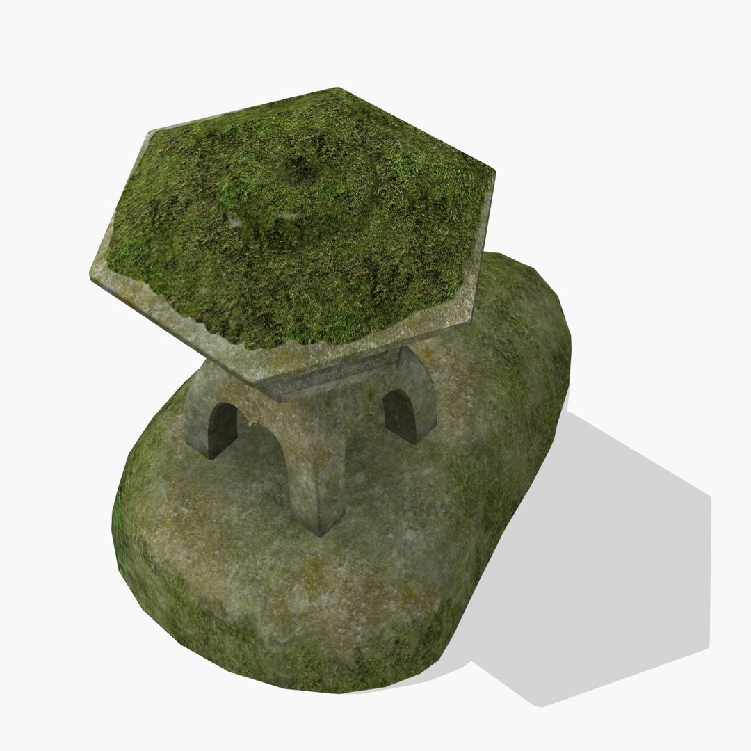 Free Ancient Japan Spirit House 3d Model